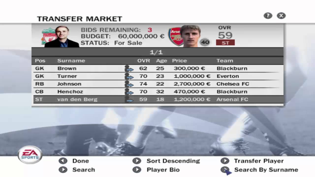 Fifa 08 Manager Mode Ep1 Началото - YouTube