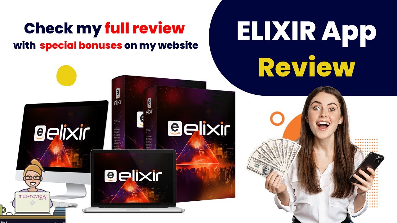 ELIXIR App Review | OTO & Bonuses | DFY High Converting Affiliate Sites ...