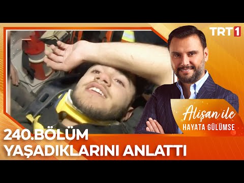 İdrarını İçerek Hayatta Kalan Adnan Bey, Enkazdaki 94 Saati Anlatıyor | Alişan ile Hayata Gülümse