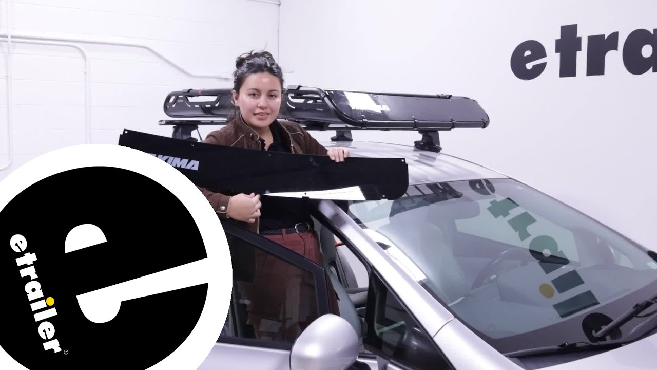 etrailer | Yakima OffGrid Roof Cargo Baskets Replacement Medium Fairing ...