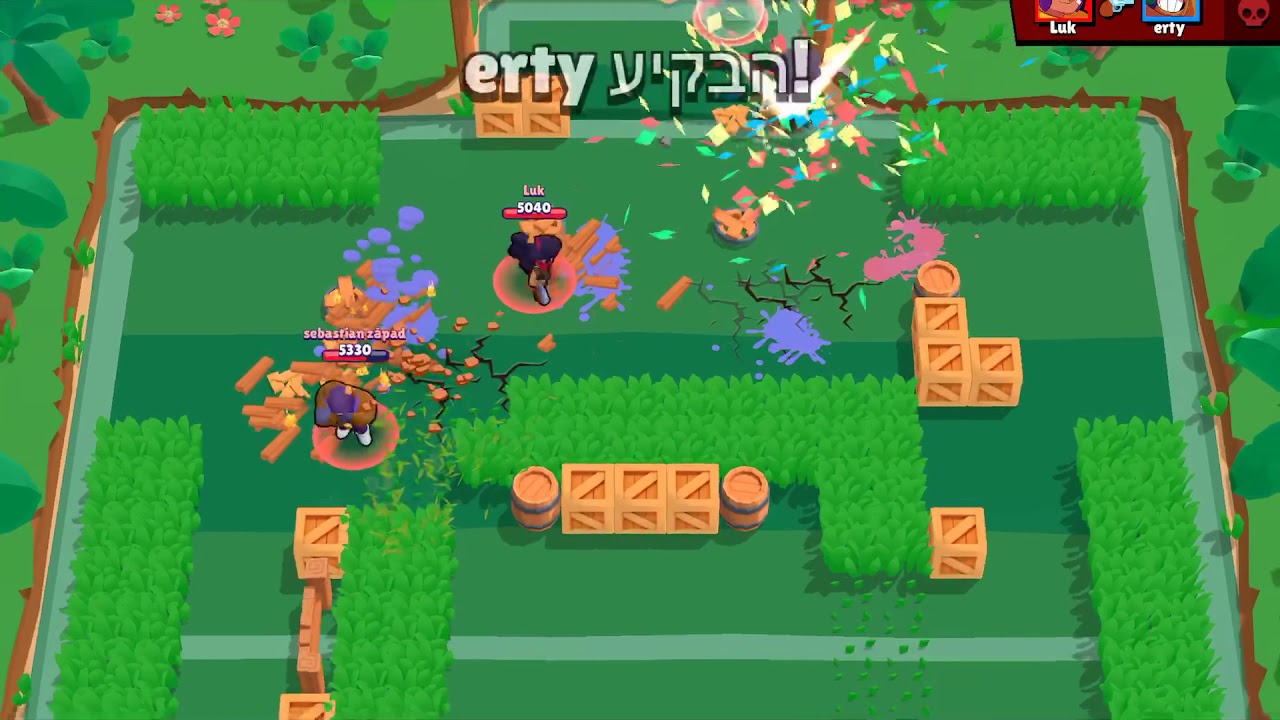 Crazy brawl stars play (לכו תירשמו ל crow nibba) - YouTube