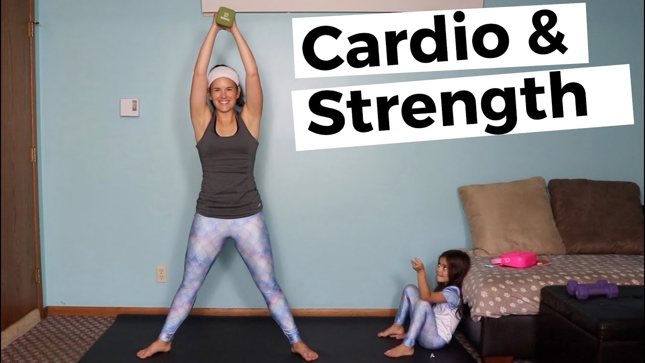 30-Minute CARDIO and STRENGTH-TRAINING Workout | STRESS RELIEVER ...