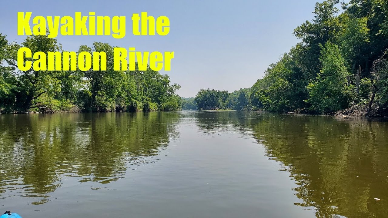 Kayaking - Cannon River, MN (Cannon Falls to Miesville Ravine) - YouTube
