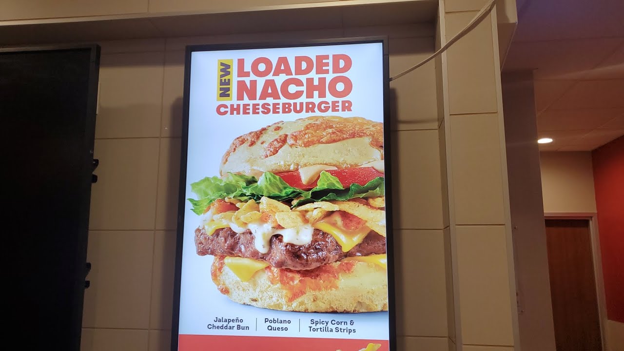 Going Into Wendy's And Getting The New Loaded Nacho Cheeseburger - YouTube