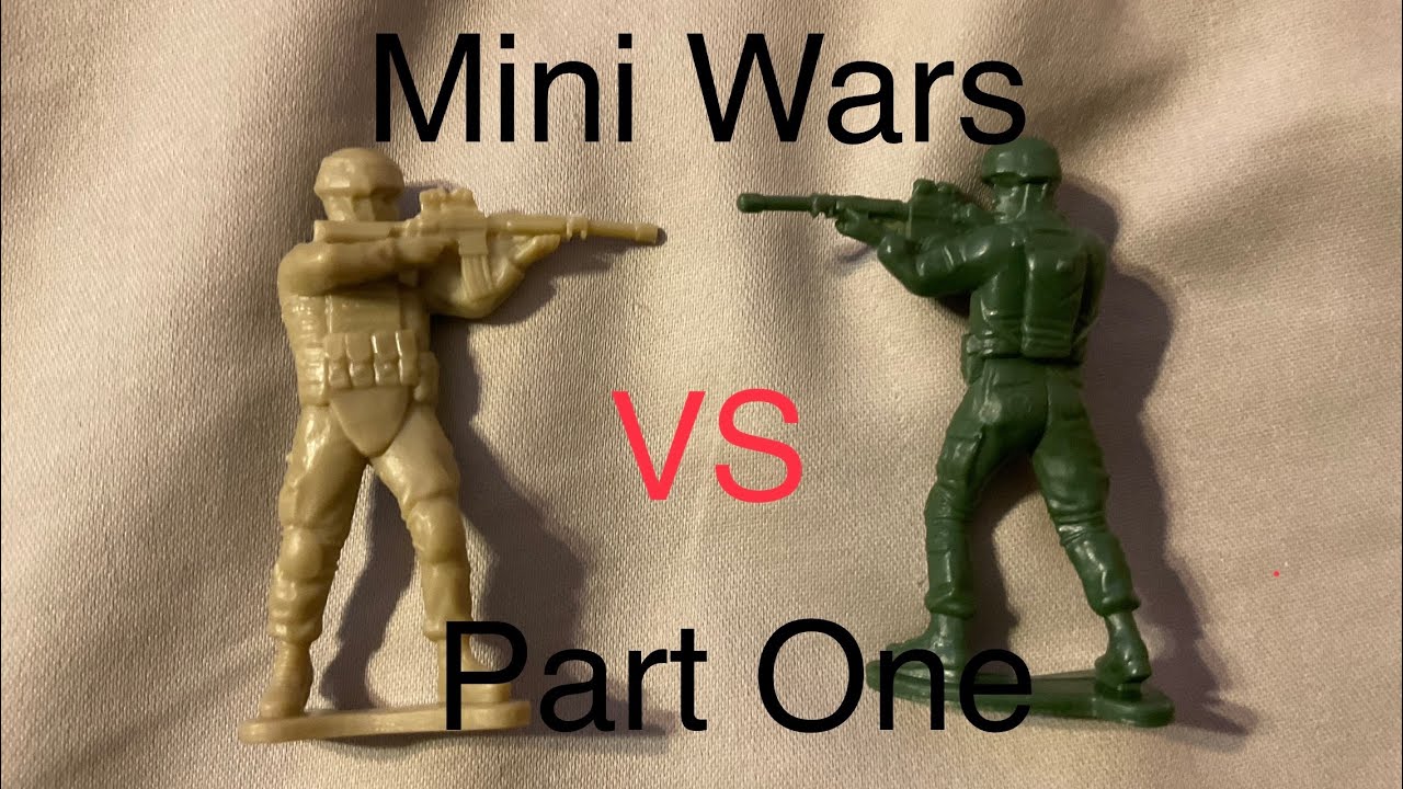 Mini Wars (Stop Motion, Battle of the night) - YouTube