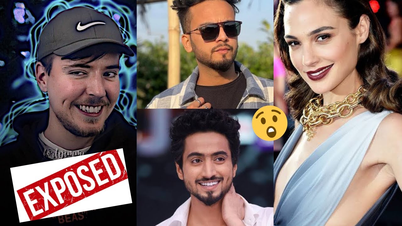 Famous Youtuber Mr. Beast Ex Girlfriend😲| Faisal Shaikh and Elvish😳 ...