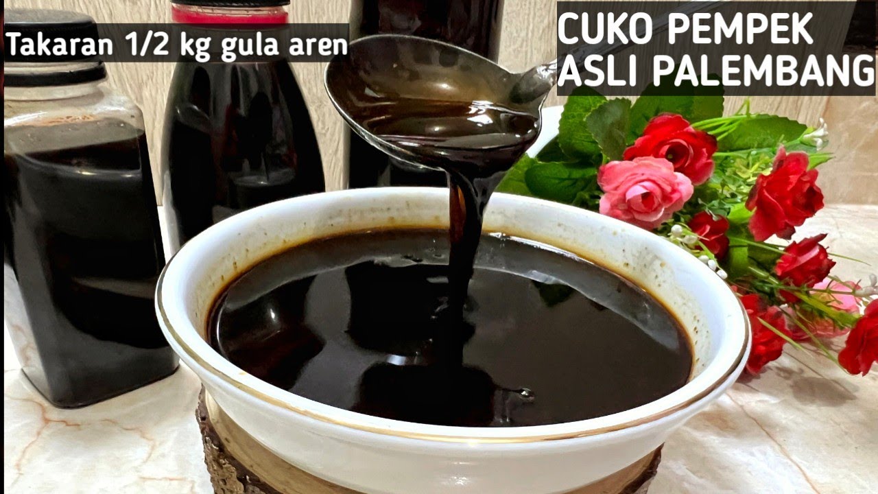 CUKO PEMPEK PALEMBANG KENTAL DAN ENAK!! Awet hingga 1 tahun - YouTube