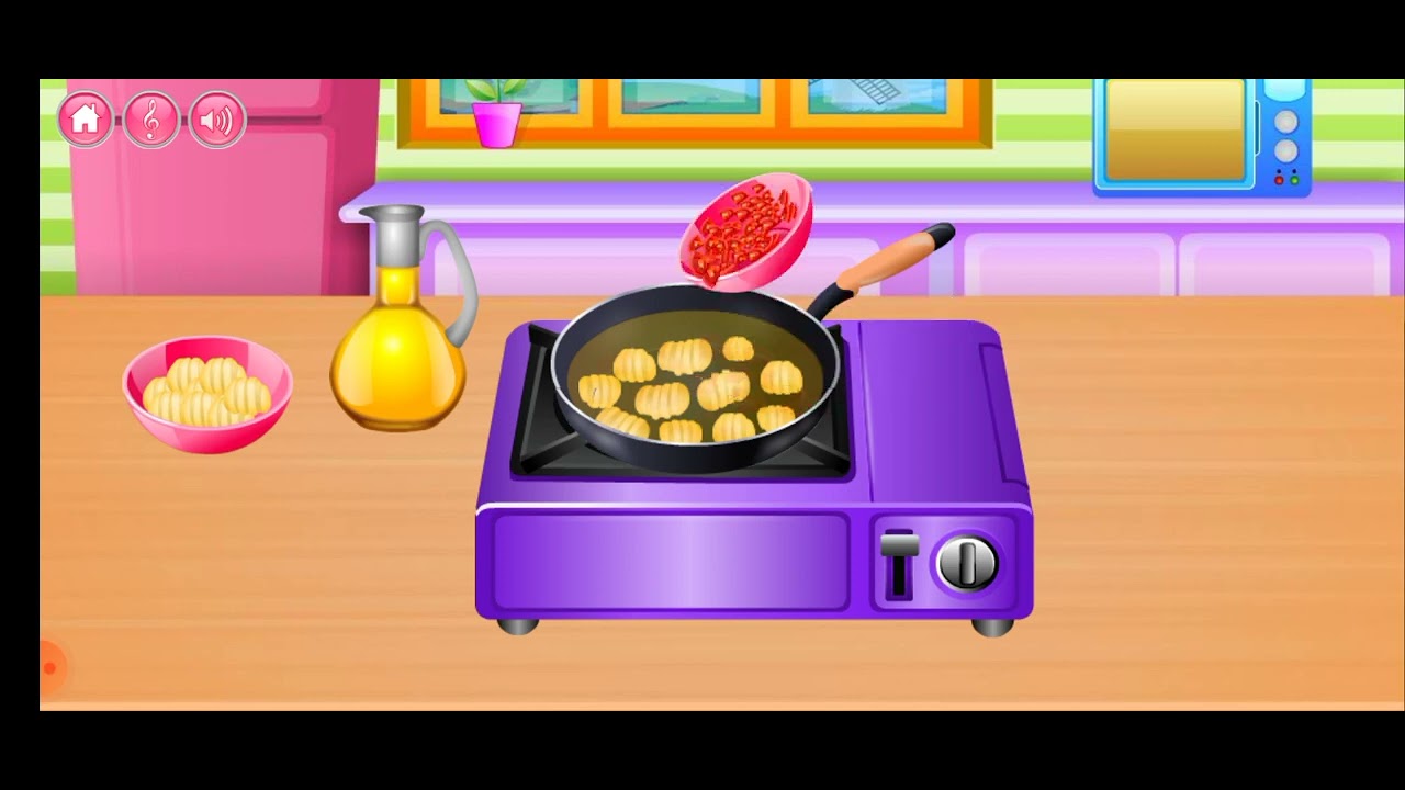 Learn How To Make Jurkey And Gnocchi In This Game|| Games Star S - YouTube