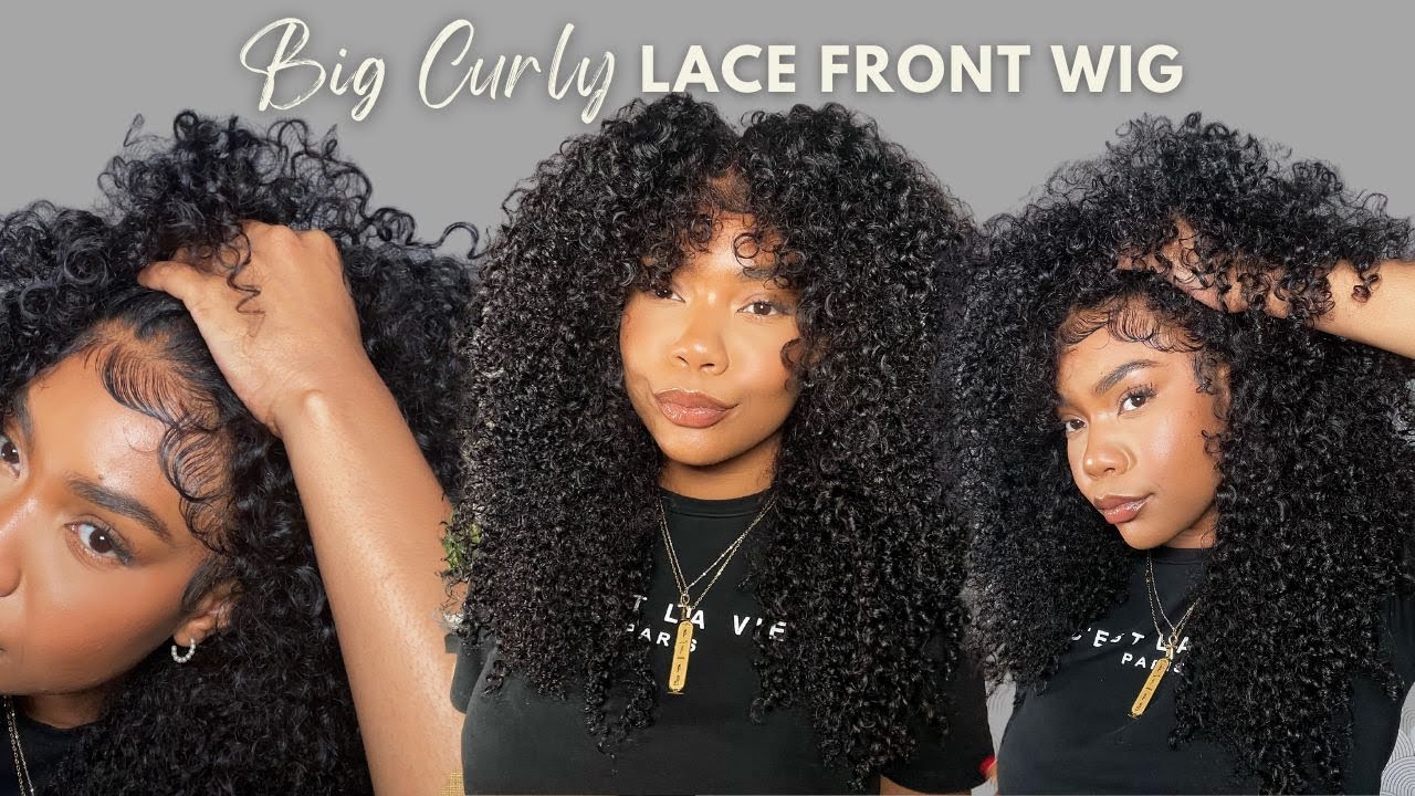 The Most Natural Big Fluffy Curls | No Work Needed Curly Baby Hair Wig ...