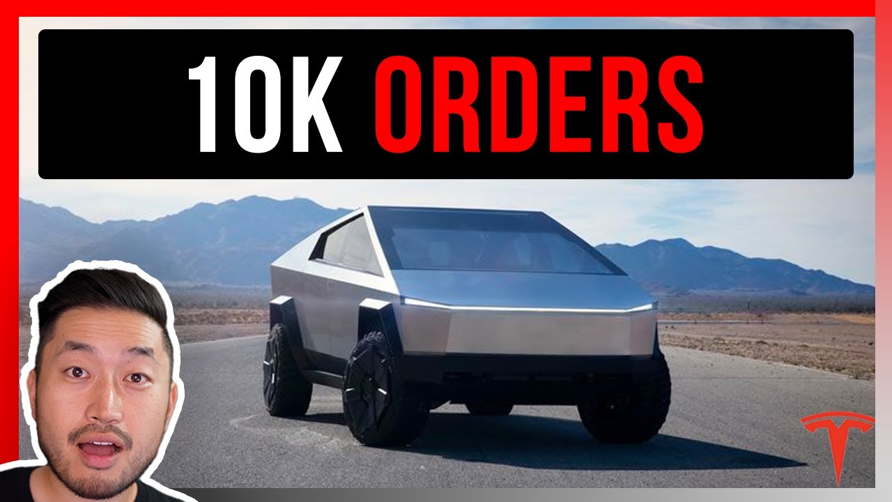 Tesla Receiving 10,000 Orders Per Day for Cybertruck - YouTube