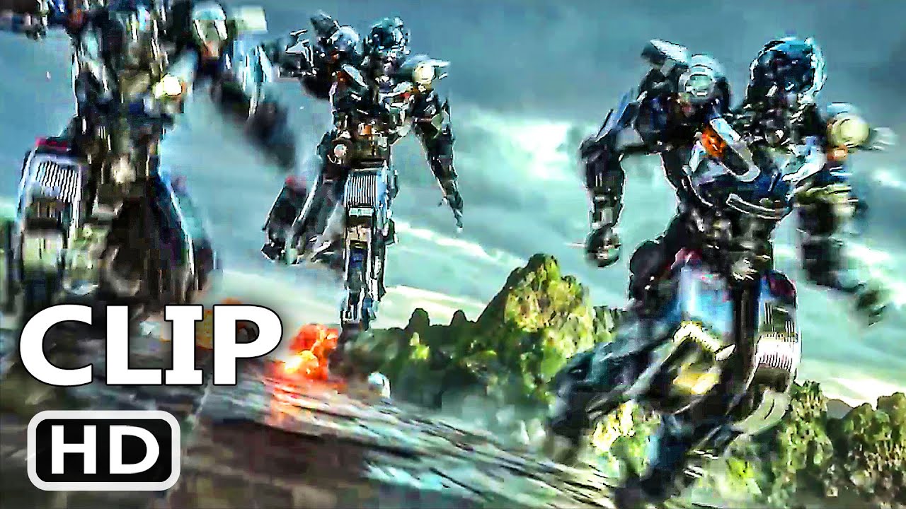 TRANSFORMERS 7 "Mirage Multiplies Himself" Clips + Trailers (2023 ...