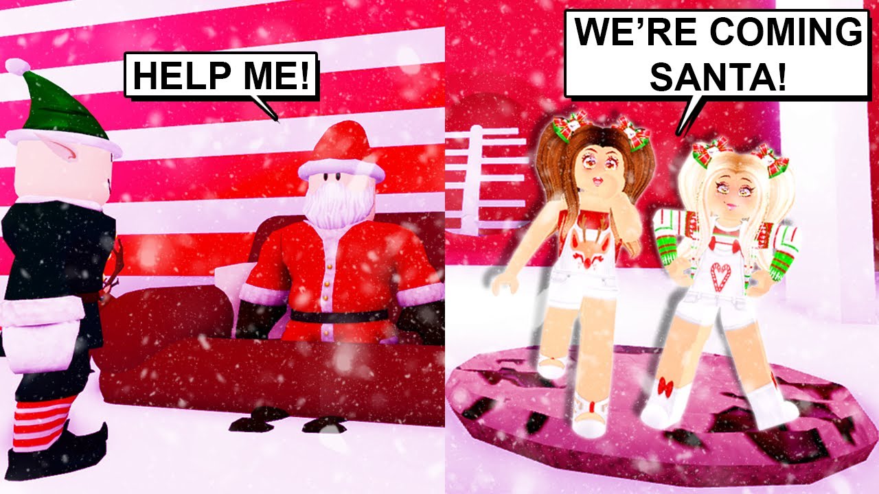 Escape SANTA'S Workshop Obby with IAMSANNA (Roblox) - YouTube