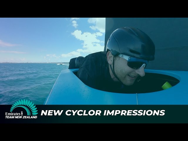 CYCLOR FIRST IMPRESSIONS - Emirates Team New Zealand