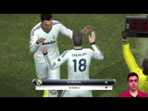 PES 2013 - Real Madrid vs FC Barcelona - Ronaldonun möhtəşəm qolu