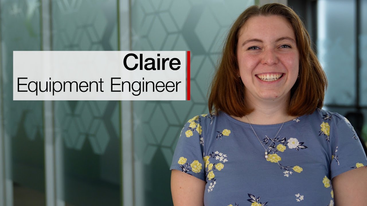 Equipment engineer, Claire, talks about her role at TI - YouTube
