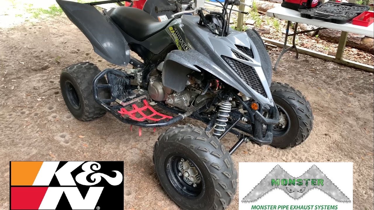 Raptor 700 Build Pt1. (Intake) - YouTube