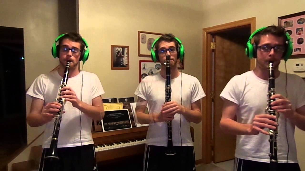 Legendary Hero Trio [Clarinet Trio] 800 SUB SPECIAL!!! - YouTube
