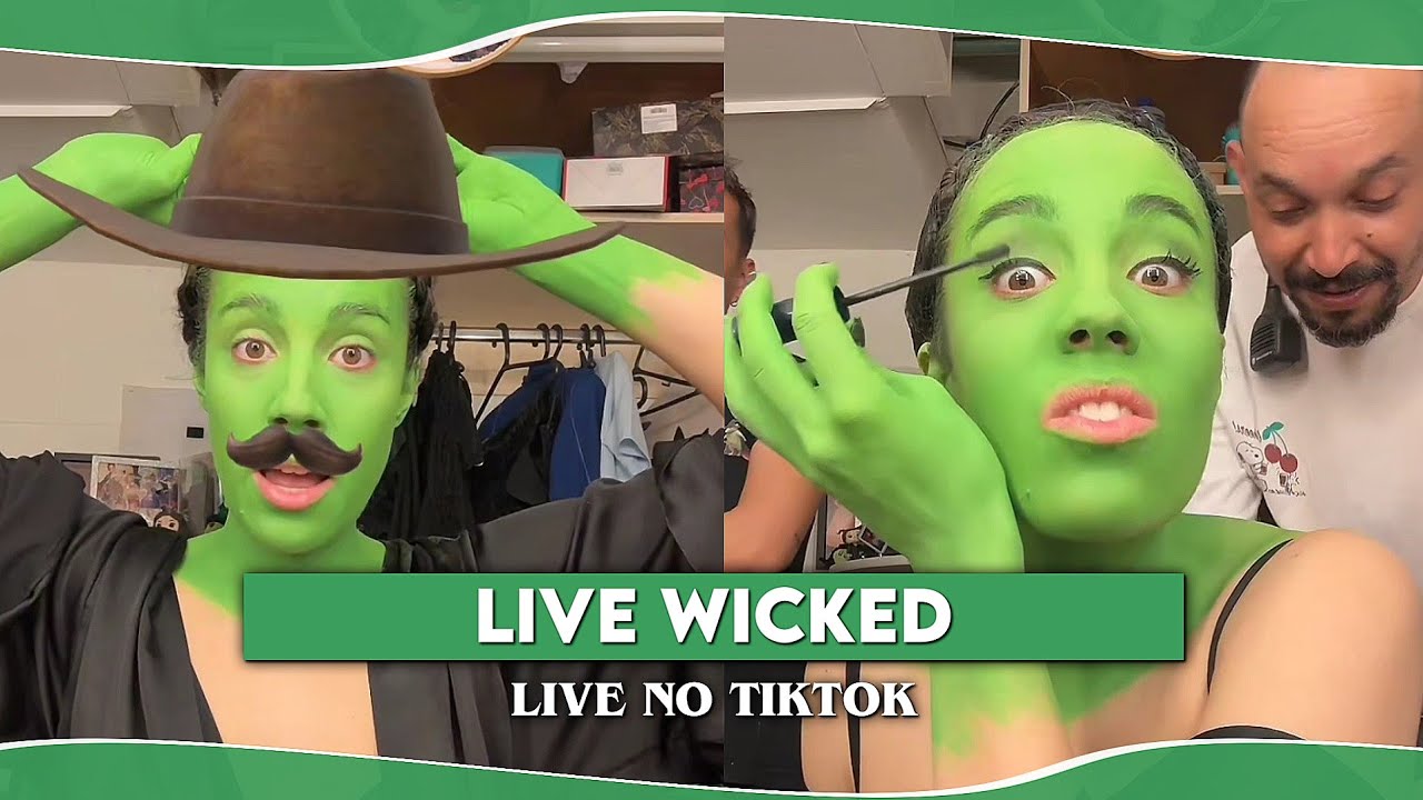 LIVE TIK TOK: Myra Ruiz nos backs de Wicked 2025 (14/12/25) - YouTube