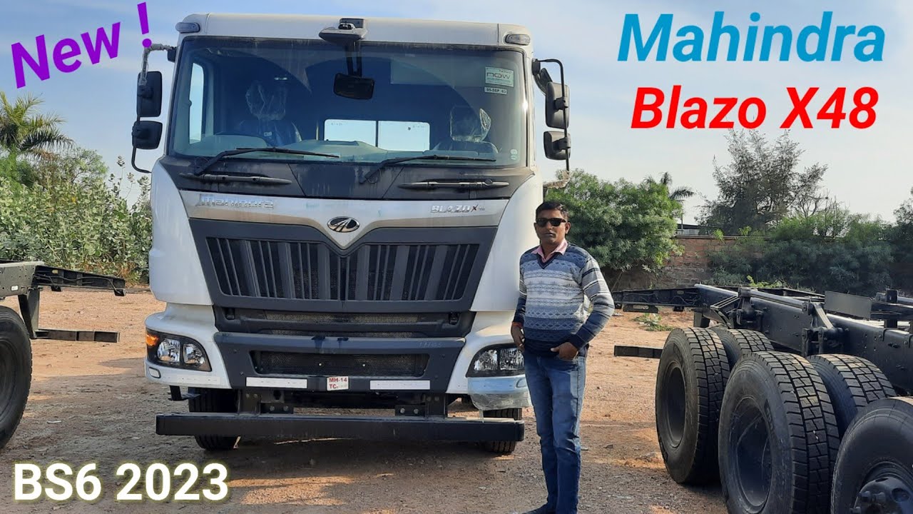 New Mahindra Blazo X 48 Sleeper Cabin | Detailed Review - YouTube