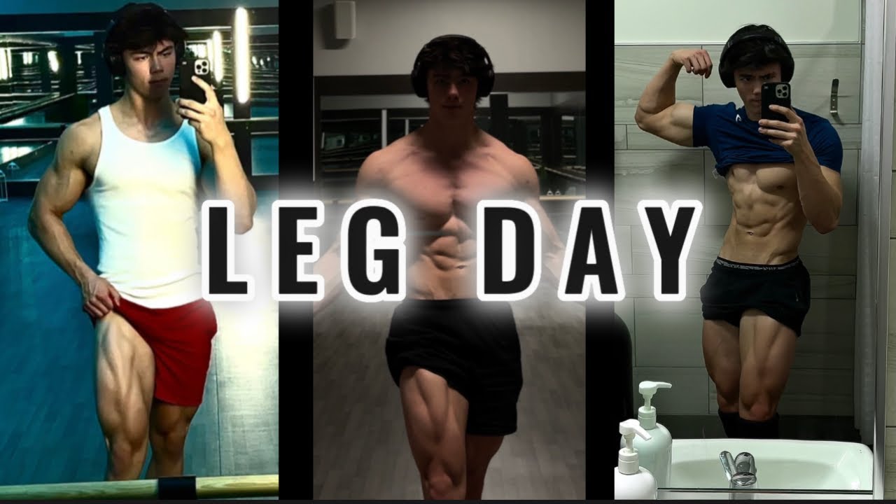 My First Video Leg Day Vlog Youtube