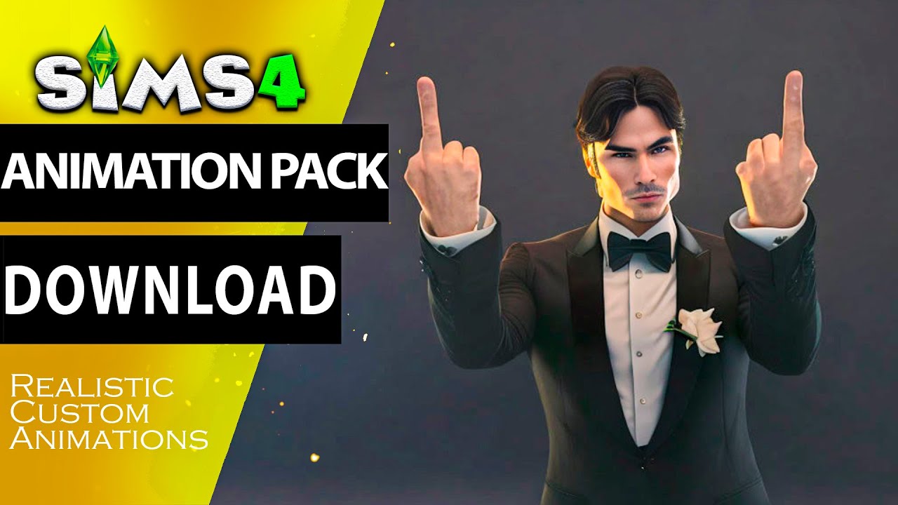 Sims 4 Animation pack Download | Realistic Animation - YouTube
