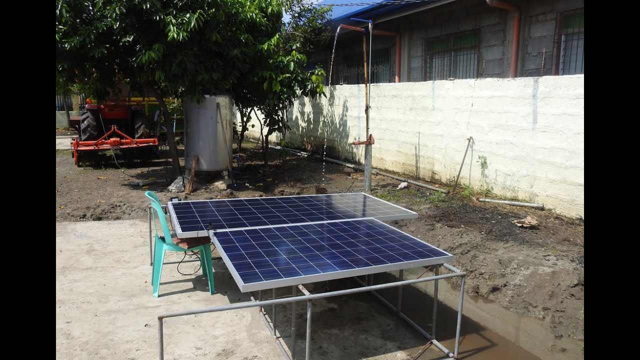 Roxas, Isabela - Testing the Solar Powered Submersible - YouTube