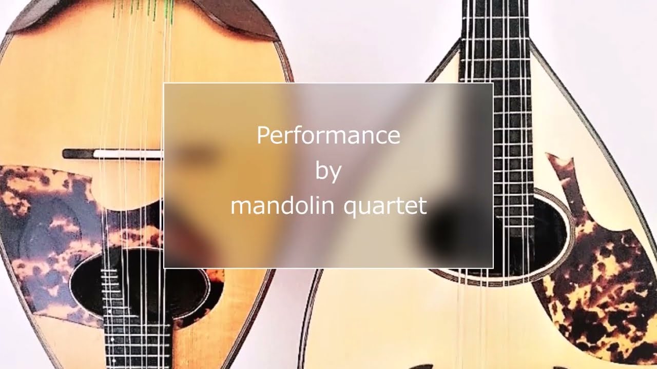 ダンス・クロニクル（斉藤恒芳）より1，3/mandolin quartet - YouTube