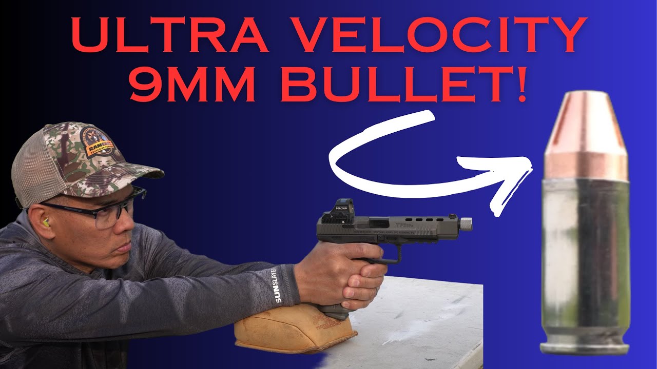Velocitas Bullets 9mm Ultra Velocity Speed Demon Canik TP9SFx - YouTube