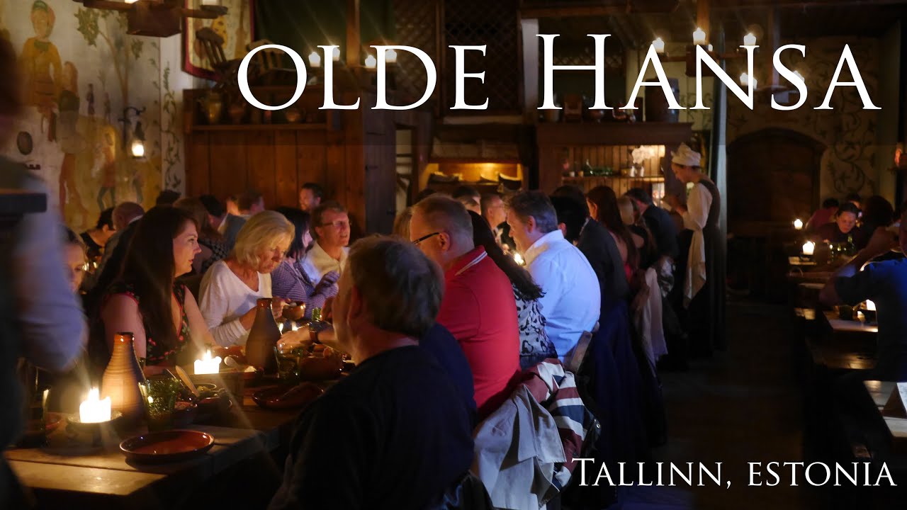 MEDIEVAL DINNER: Olde Hansa Tallinn, Estonia - YouTube