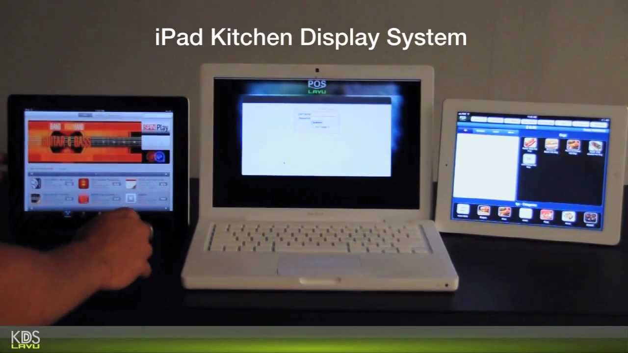 KDS Lavu - iPad POS Kitchen Display Set Up - YouTube