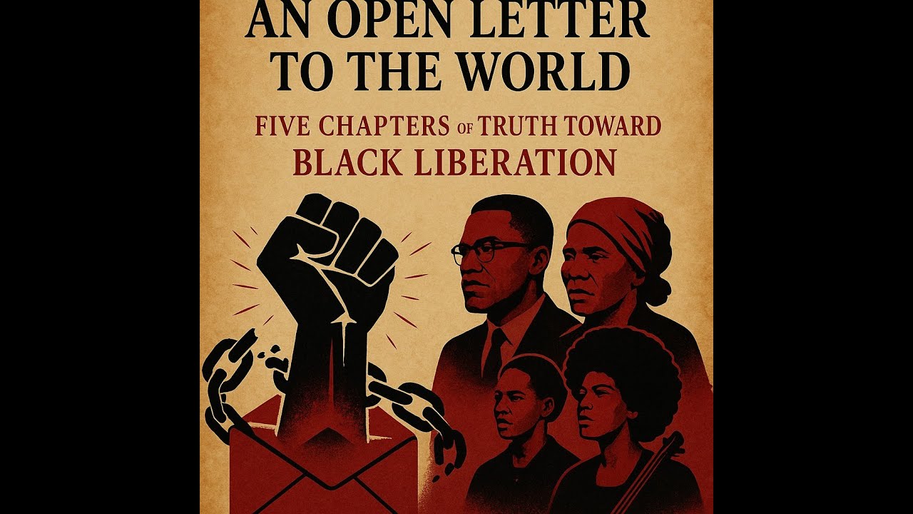 An Open Letter to the World Five Chapters of Truth Toward Black ...