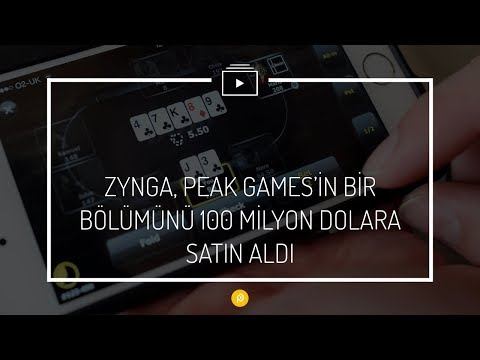 Zynga'nın Peak Games’in Bir Bölümünü Satın Almasını Konuştuk