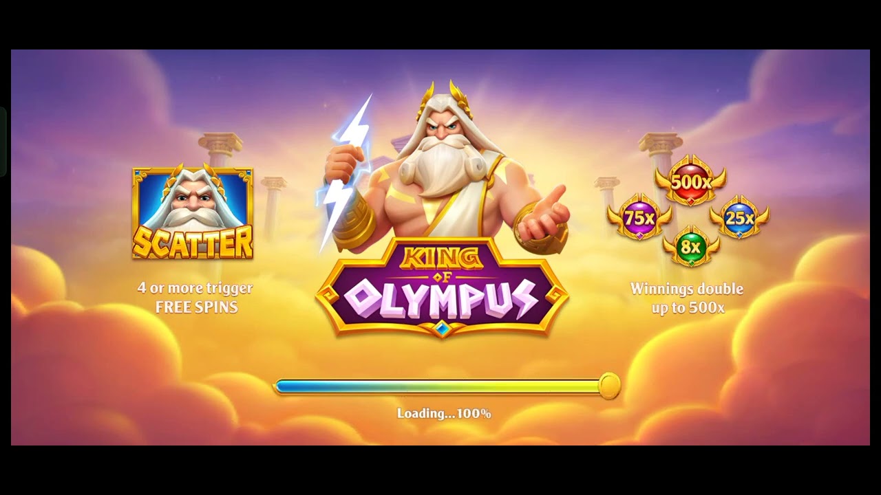 room Olympus scatter super win the best - YouTube