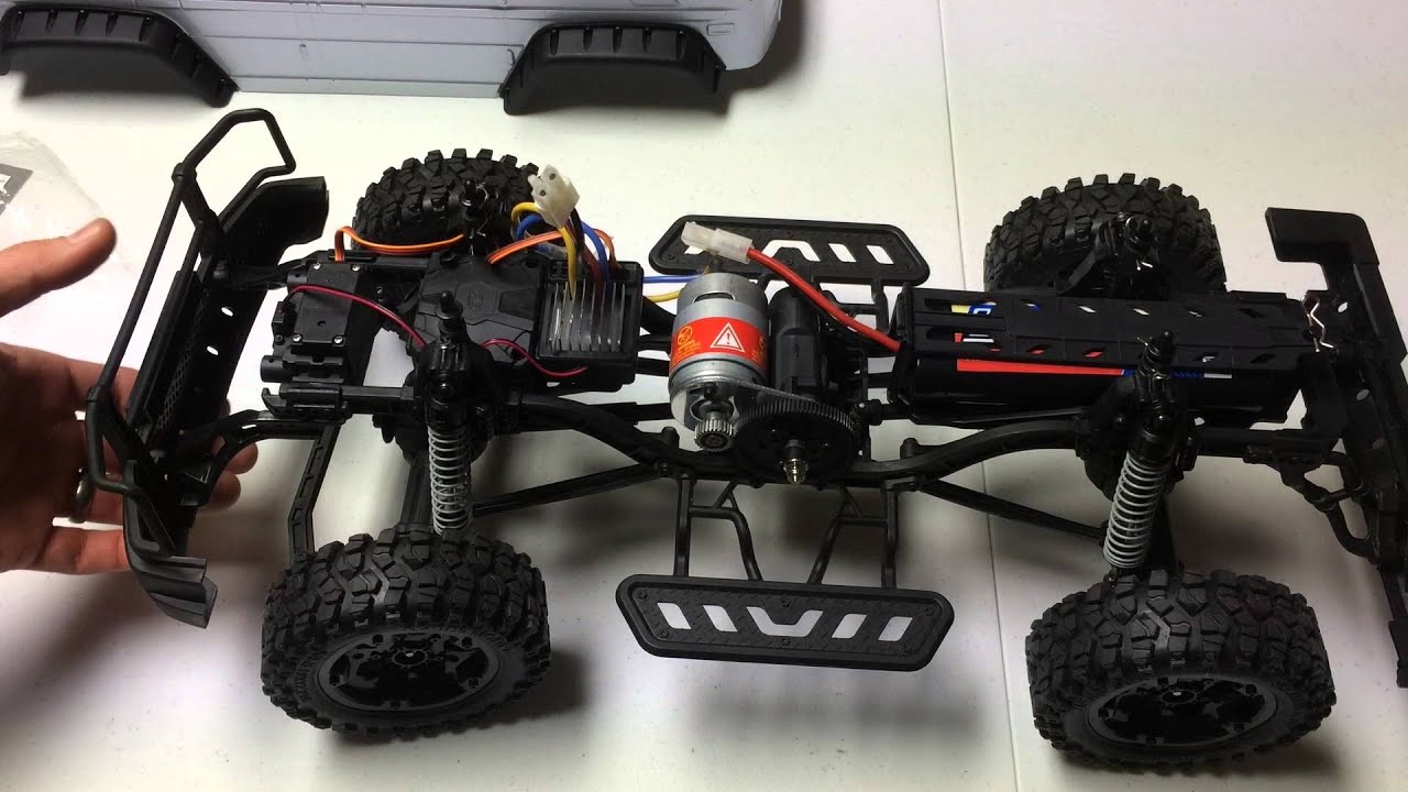 Unboxing Followup of the HG P402 RC Crawler - YouTube