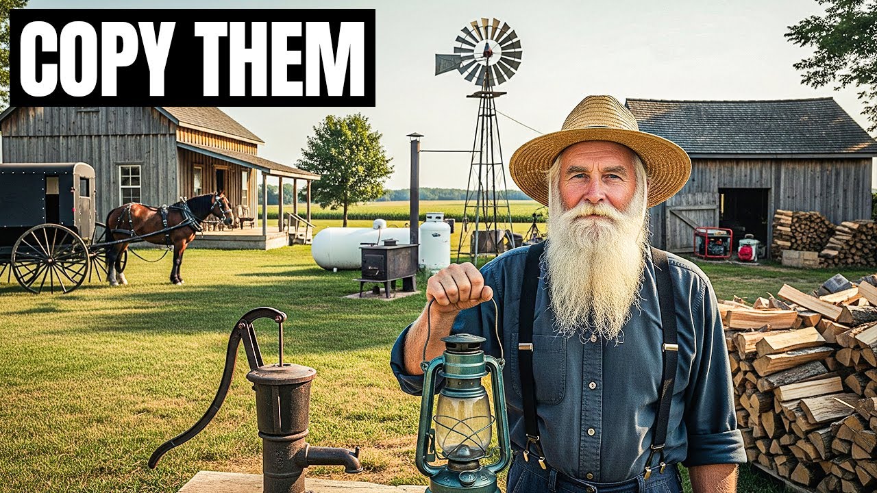 How Amish Power Homes Without The Government - YouTube
