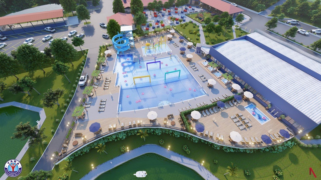 Yara Country Clube - Futuro Parque Aquático - YouTube