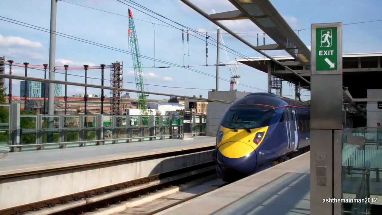 Hitachi Class 395 At St Pancras International | 14/6/2011 - YouTube