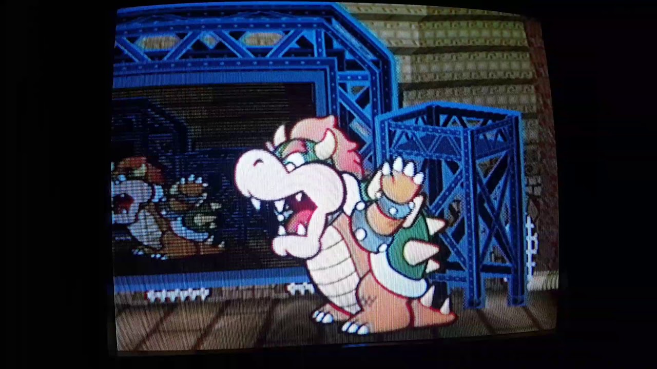 Paper Mario TTYD Disabled Mario Bowser - YouTube
