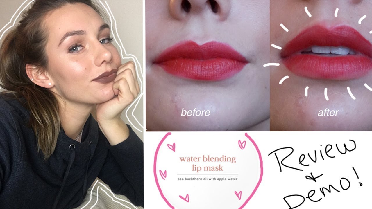 Testing Nooni Lip Mask | Olivia Mecca - YouTube