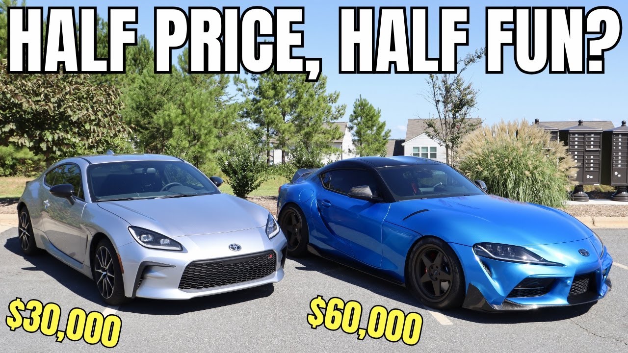 Toyota GR86 VS Toyota GR Supra | Is the Baby Supra Any Fun? - YouTube