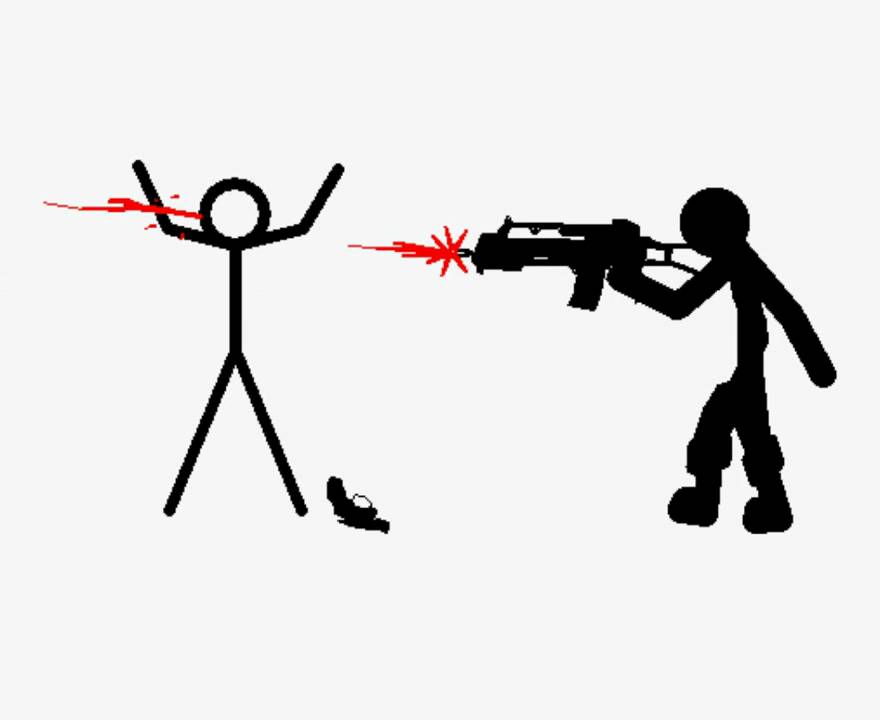 stick gun headshot - YouTube