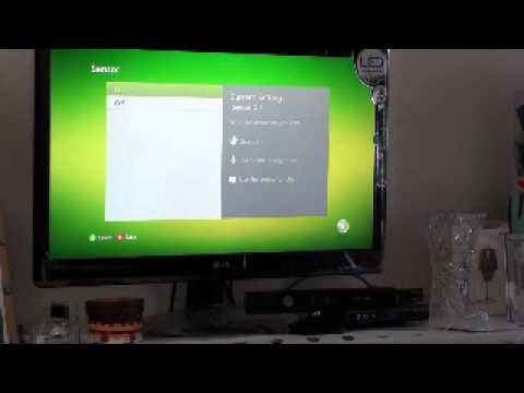 Error of kinect sensor - YouTube