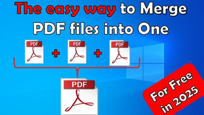 Merge Pdf How To Combine Files Into A PDF