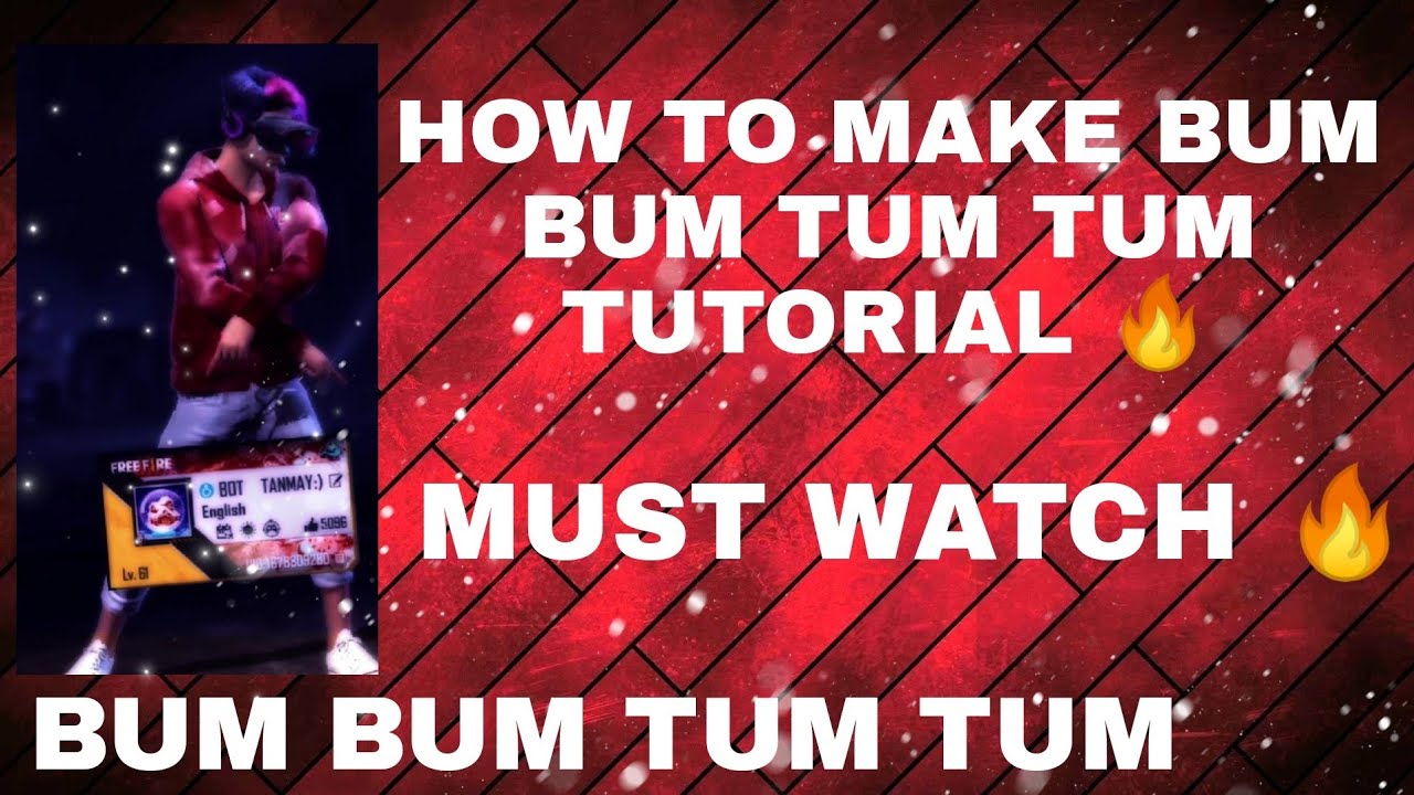HOW TO MAKE BUM BUM TUM TUM EDIT 🔥 TUTORIAL 🔥 @Gravitygamer - YouTube