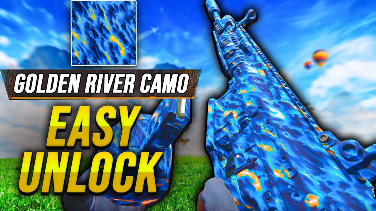 Mw3 Golden River Camo Easy Unlock New Animated Event Camo How To