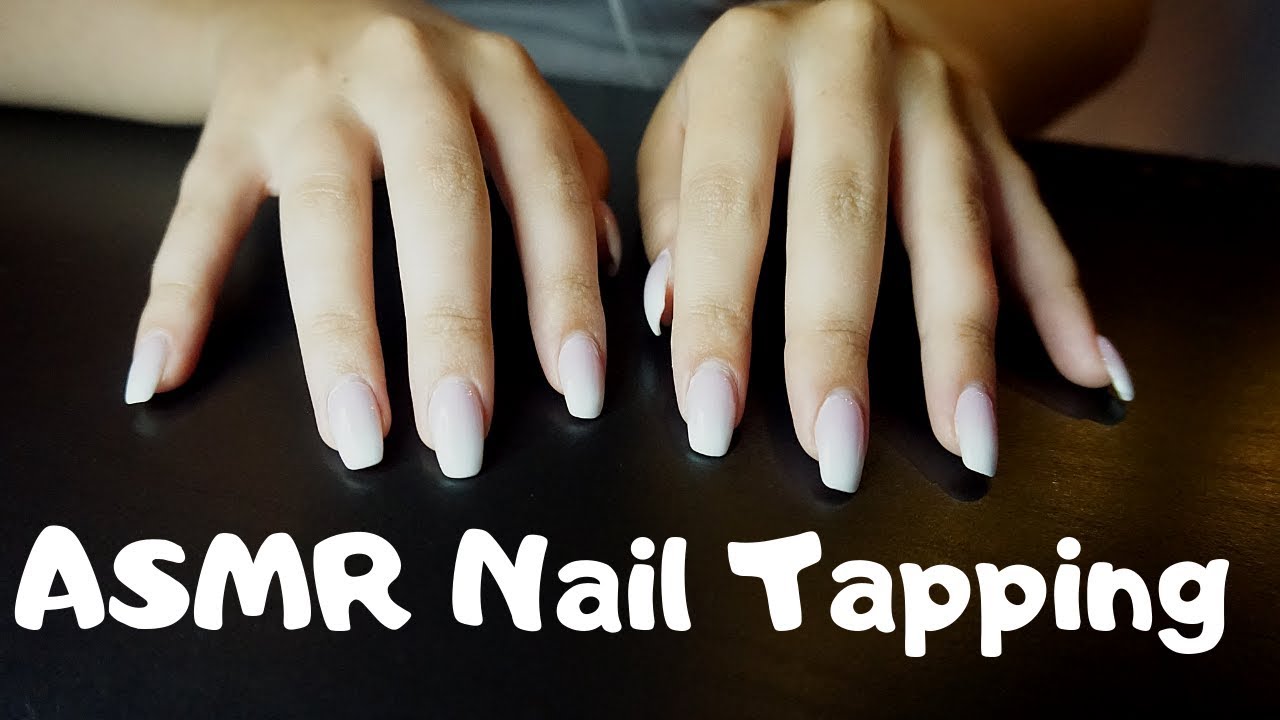 ASMR Nail Tapping and Table Tapping (No talking)~Sleep Inducing and ...