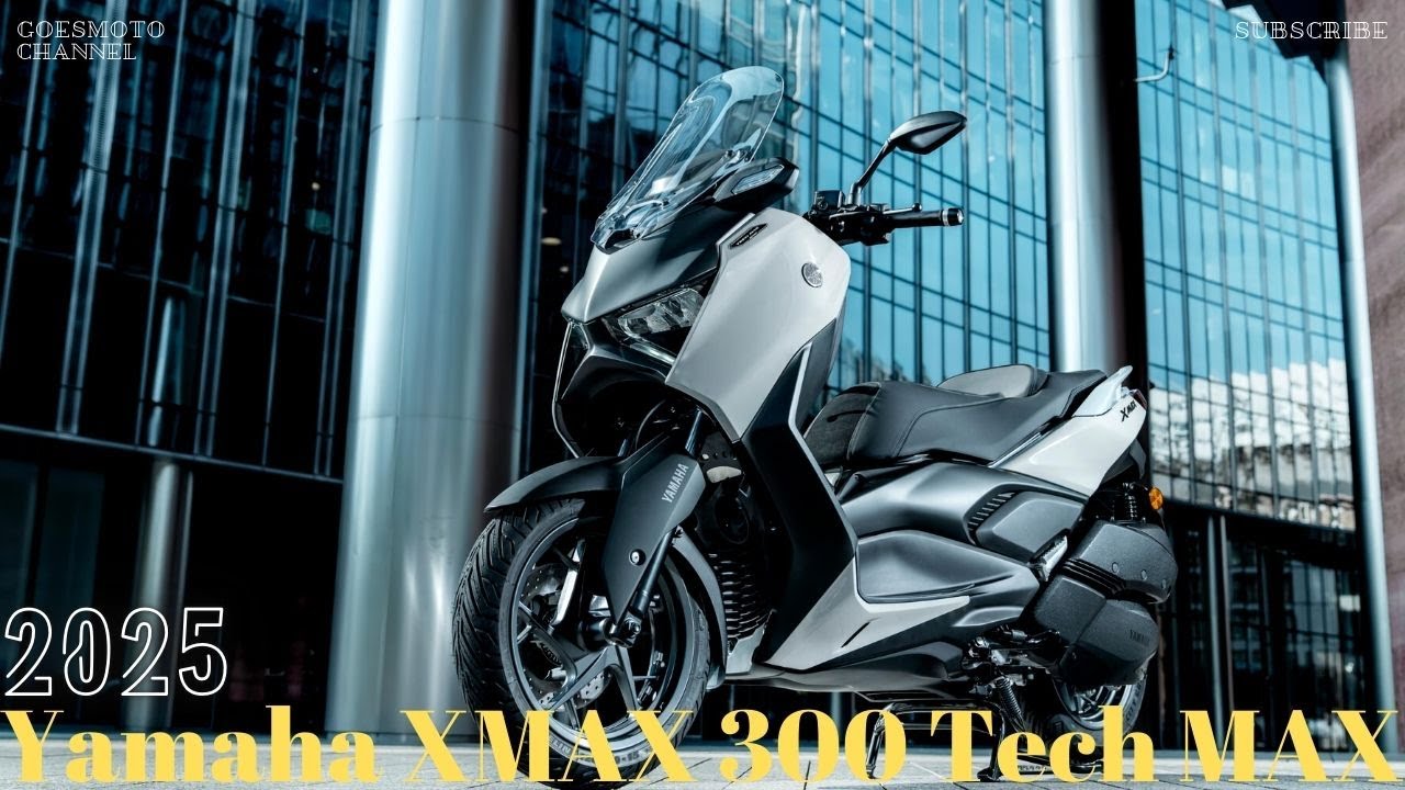 2025 Yamaha XMax 300 Tech Max : The Ultimate Premium Scooter for Urban ...