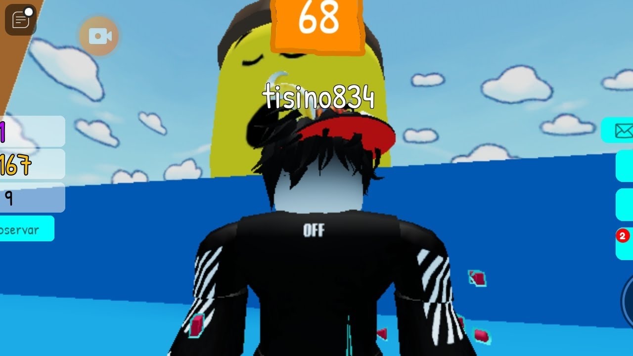 jugando a roblox Simon dise - YouTube