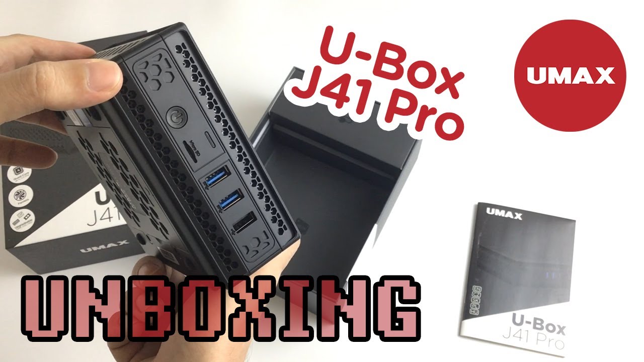 Rozbalení UMAX U-Box J41 Pro / UNBOXING / Mini PC se SO-DIMM RAM a ...