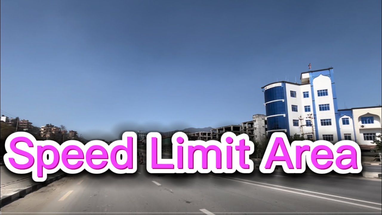 Speed Limit Area - YouTube